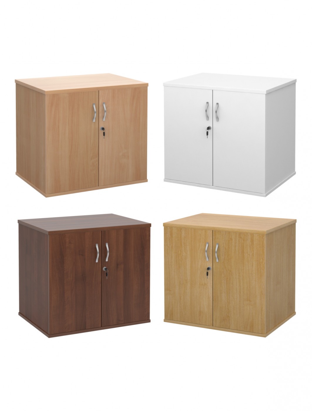 Desk High Cupboard DHCC Deluxe Wooden Office Storage by Dams | 121 ...